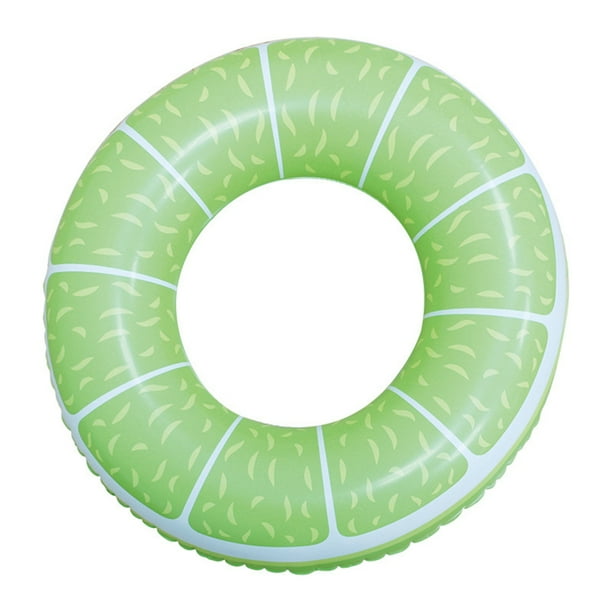 Kmbangi Inflatable Lemon Swim Ring Summer Pool Beach Party Swimming ...