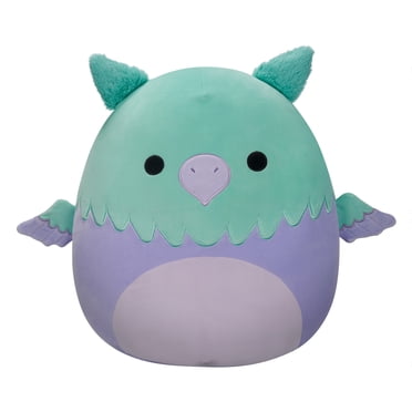Squishmallows FuzzAMallows 12 inch Horace the Blue and Gray Yeti ...