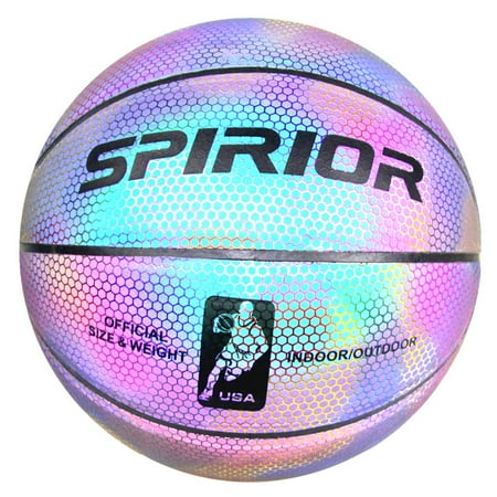 Destyer Basketball Luminous No. 7 Adult Game Ball Wearable Luminous ...