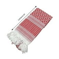 Desert Shemagh Scarf Cotton Arab Headscarf Unisex Keffiyeh Face Cover ...