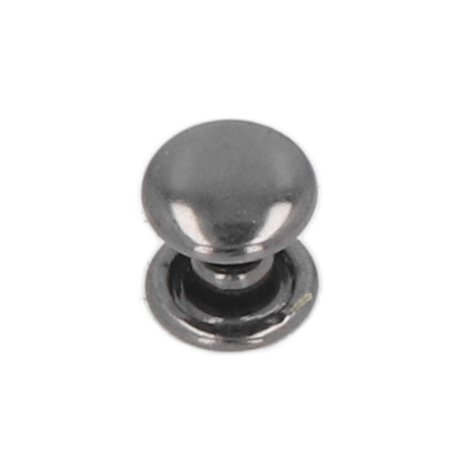 Metal Studs Rivets, 8mm DIY Leather Rivets Rounded Polished For Handbag ...