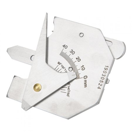 Wchiuoe HJC40 Double Slide Stainless Steel Welding Pit Seam Gauge Bead ...