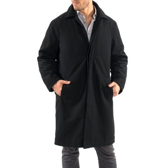 Knee Length Coat Mens