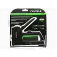 TOOLZILLA 4-in-1 Heavy Duty Staple/Nail Gun & 1,000 Staple Pack - For Upholstery, Wood, DIY ...