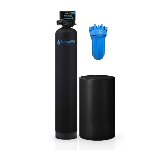 SpringWell Salt Softener Combo System + 2 in 1 Filter- 4-6 Bathrooms ...