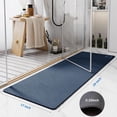 General Bath Mat 17" x 59" Extra Long Bathroom Mat Large Fast Dry Super ...