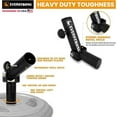 T Bar Row Attachment with V Bar Attachment Landmine Handle - 360 Swivel ...