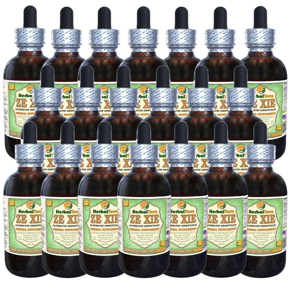 Ze Xie, Water Plantain (Alismatis Orientalis) Glycerite, Dried Rhizome ...