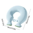 TOUMENY Neck Pillow Hot Water Bottle, Explosion-Proof Leakproof Design ...