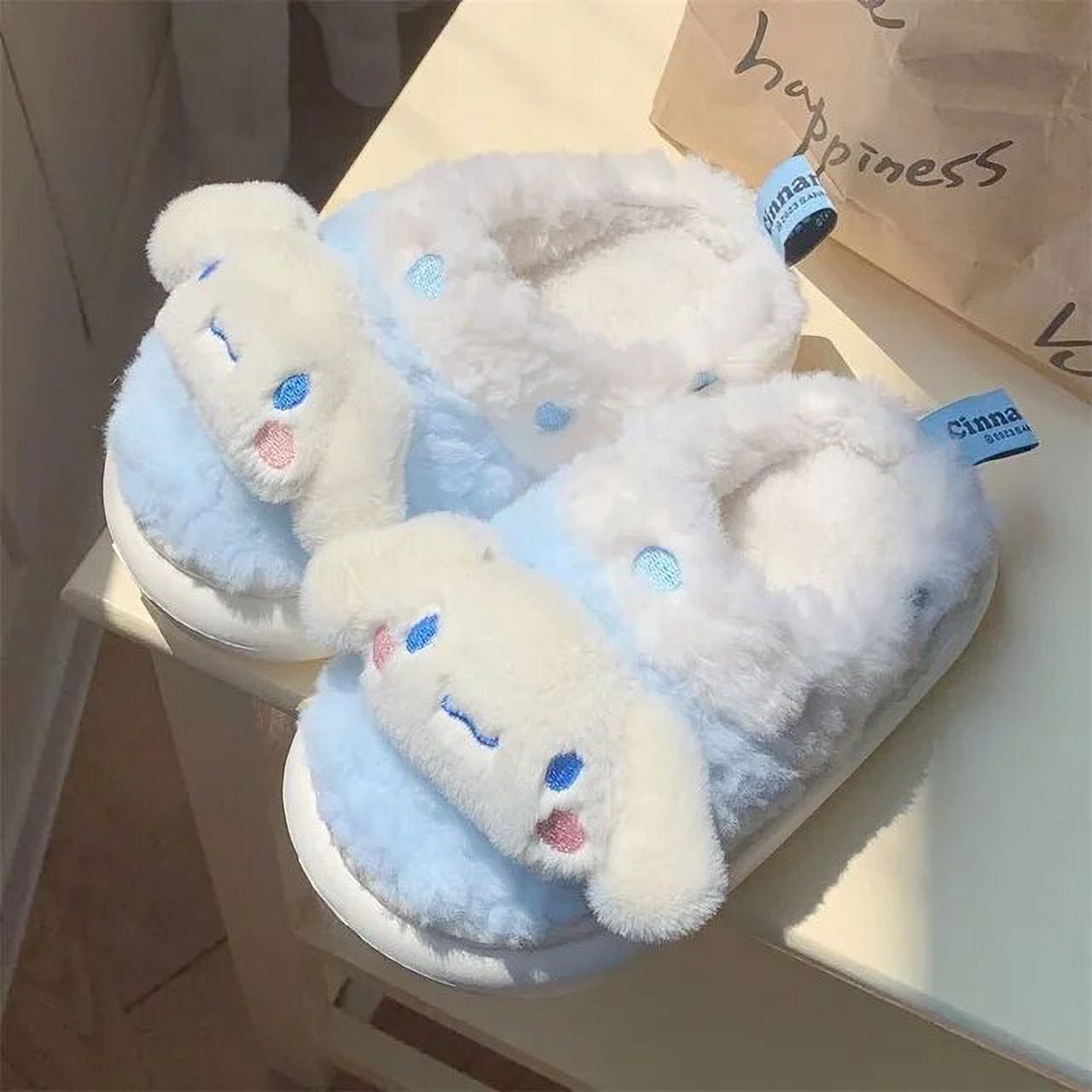Click here for Aoger Sanrio Hello Kitty Cinnamoroll Plush Slipper... prices