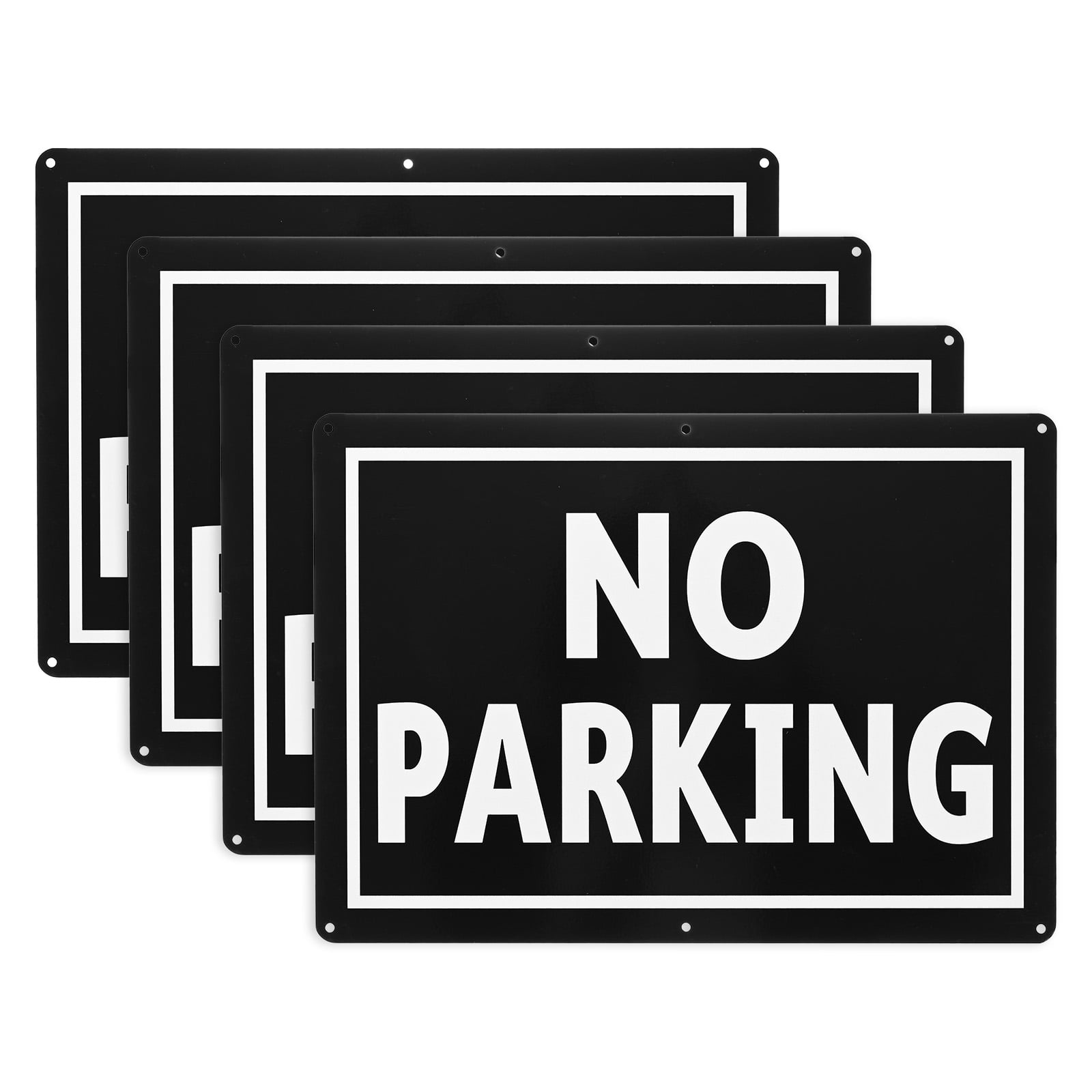 Letrero de NO ESTACIONAR Uxcell sin P 14x10 Pulgadas Señales de ...