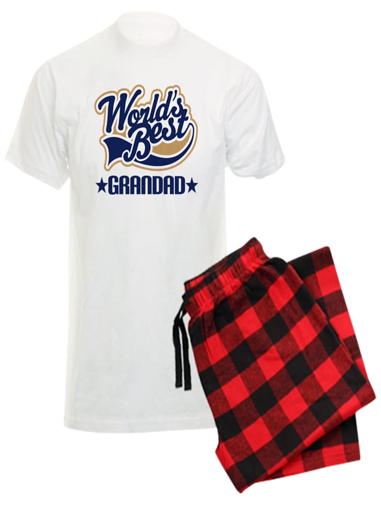 CafePress - Worlds Best Grandad - Men's Light Pajamas - Walmart.com