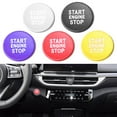 Button Switch Sticker Driving Engine Interior Long Lasting Push Start ...
