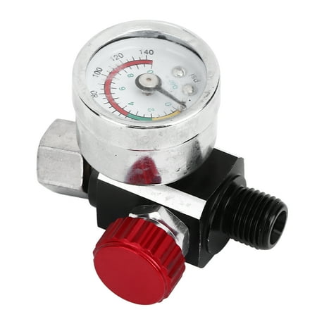 Airflow Adjusting Valve, Long Lasting 140PSI Air Pressure Regulator 10 ...