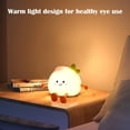 CATPAN Cute Peach Night Light, Peach Lamp with Legs Night Lights ...