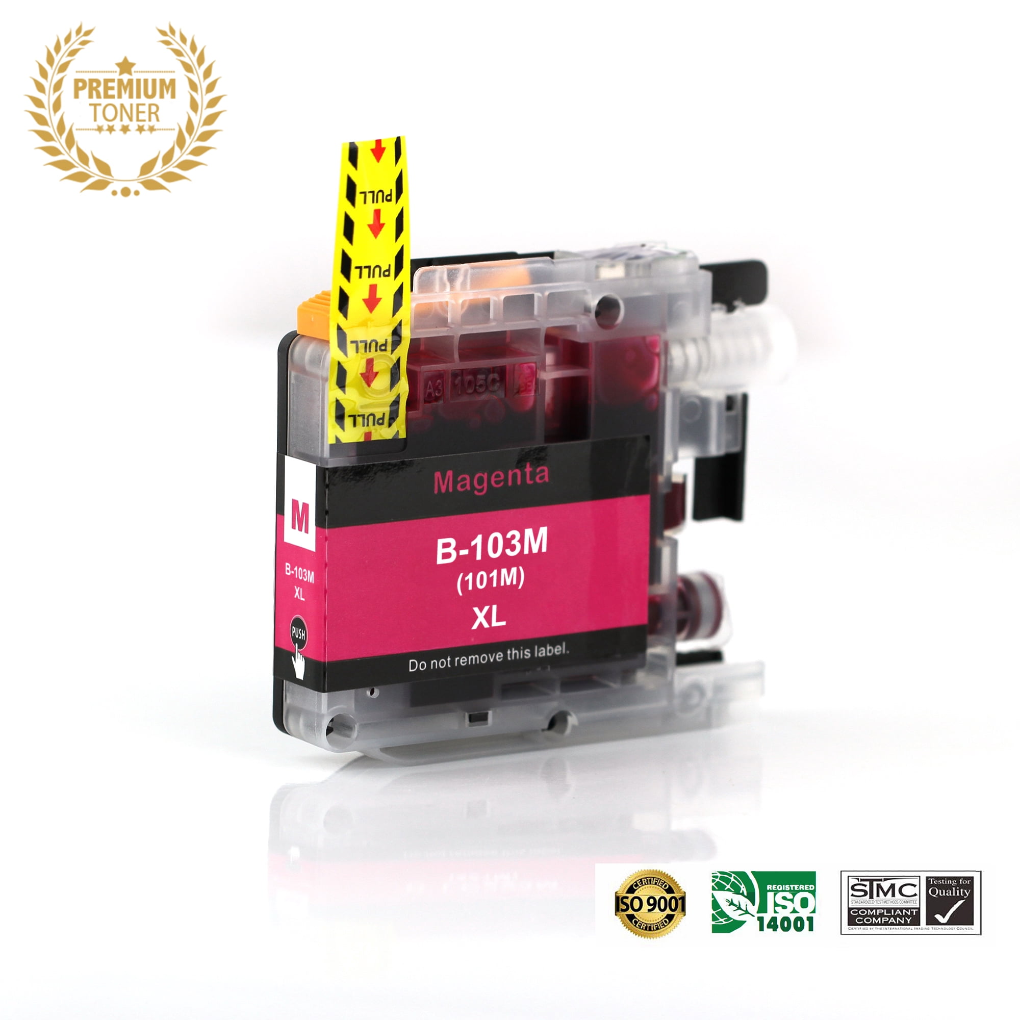 Ultra Ink™ New Brother Printer LC103 M High Yield Magenta Inkjet ...