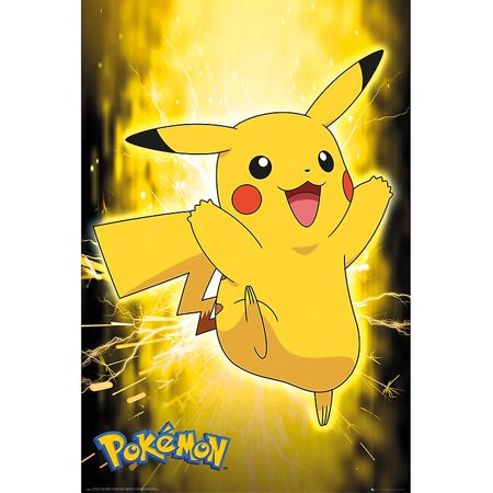 Pokemon Pikachu Neon Maxi Poster | Walmart Canada