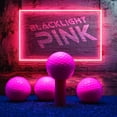 Blacklight Pink Golf Balls 12 Pack by GBM Golf - Walmart.com