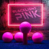 Blacklight Pink Golf Balls 12 Pack by GBM Golf - Walmart.com
