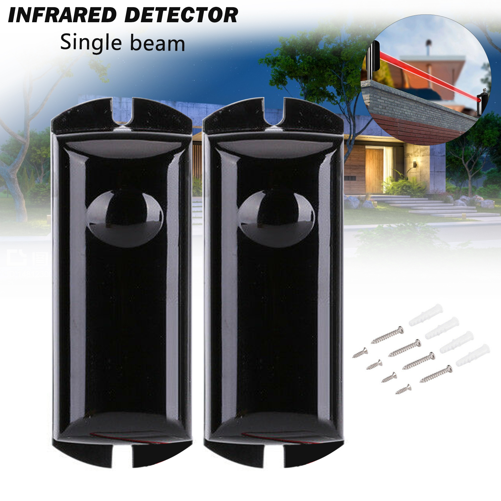 Wireless Door Beam Entry Alarm - The Best Picture Of Beam
