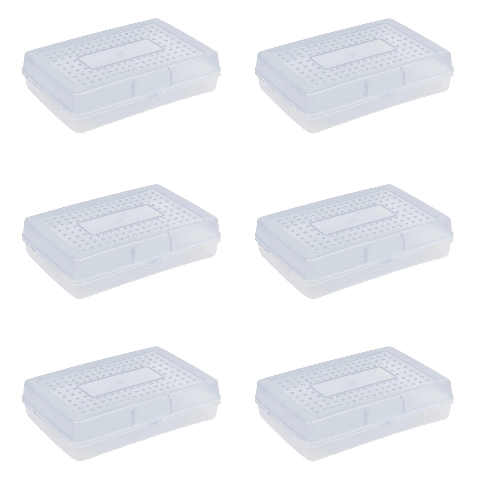 Click here for Storex Large Plastic Pencil Box  Lightweight Stora... prices