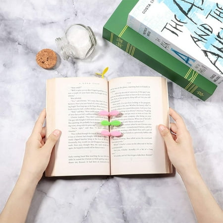 JOYWEI Sprout Little Green Bookmarks Mini Green Sprout Bookmarks ...