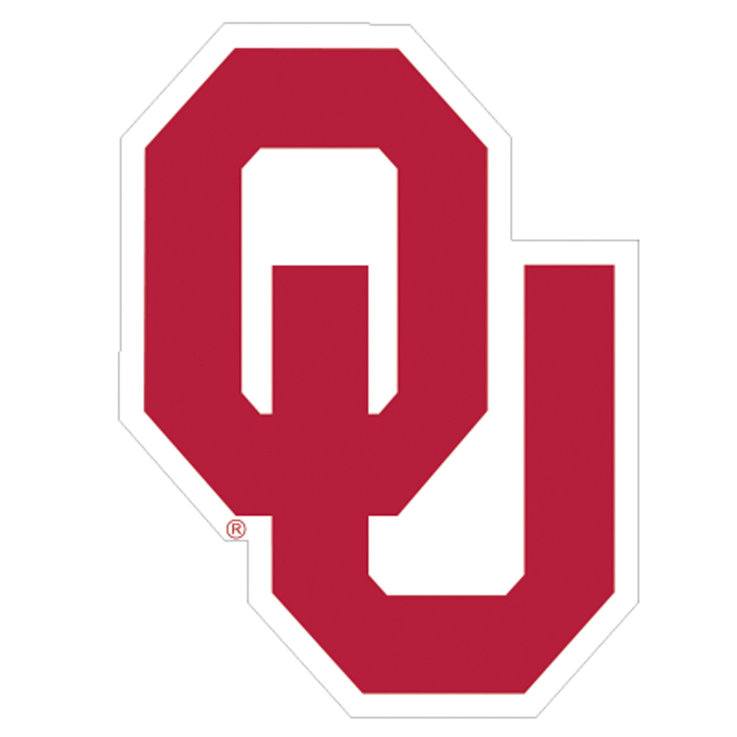 Oklahoma Decal (REFLECTIVE OU DECAL (4''), 4 in) - Walmart.com