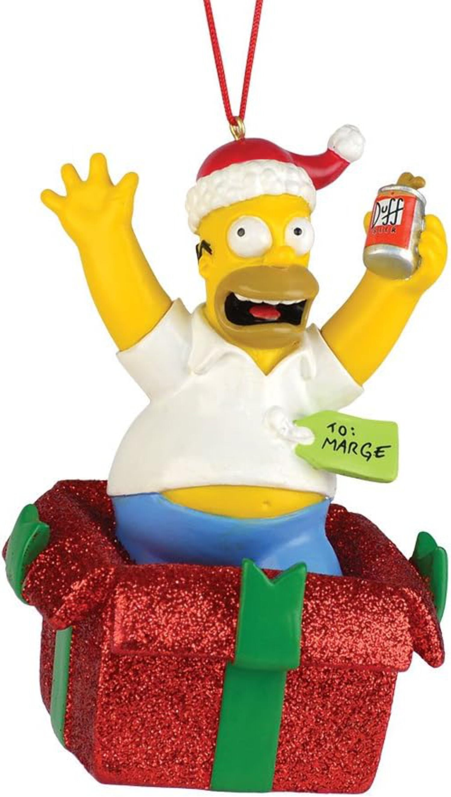 Homer Simpson in Tree Ornament - Walmart.com