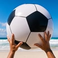 31 Inch Summer Inflatable Beach Balls Bulk Rainbow Color Swimming Pool ...