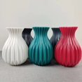 Nordic Plastic Flower Vase – Faux Ceramic Decorative Bud Vase for ...