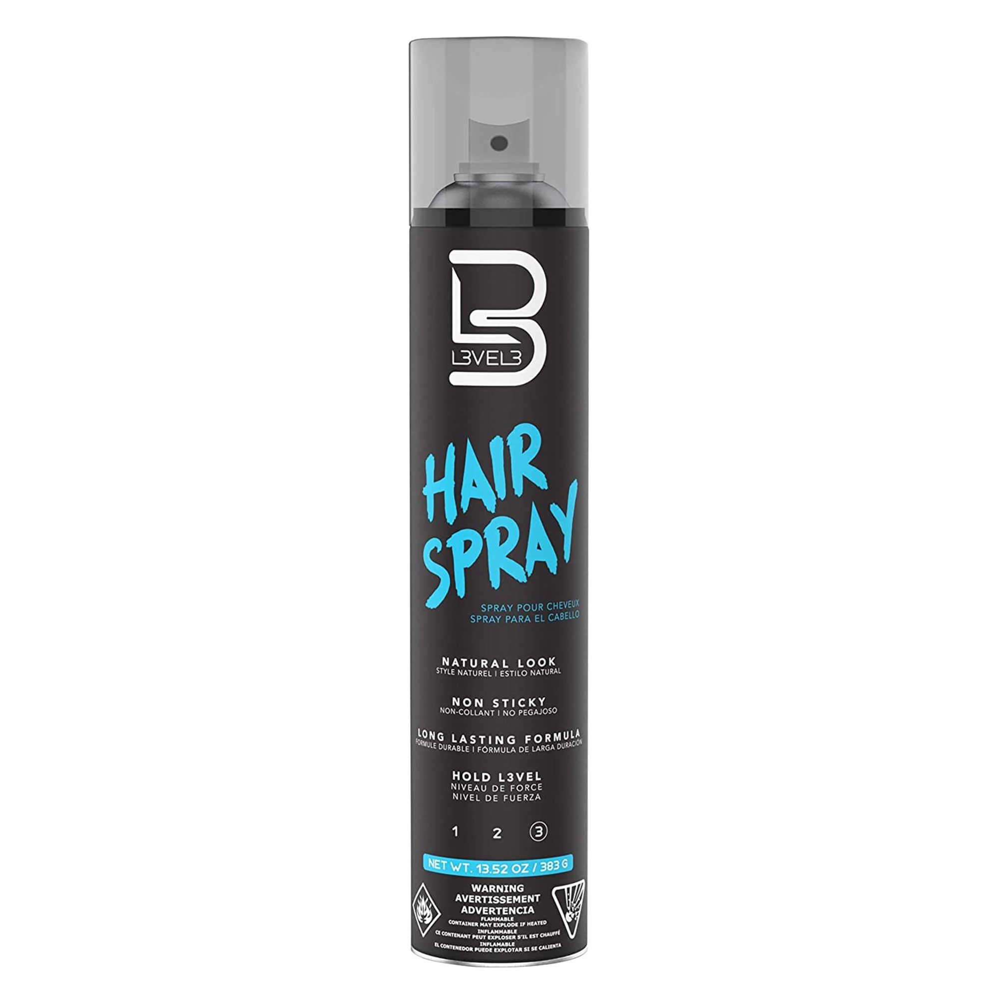 Click here for L3vel3 Hair Spray - Non Sticky And Strong Hold For... prices