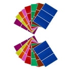 Royal Green Color Coding Labels 2x1.2 inch Rectangular Stickers in 8 ...