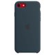 Apple iPhone SE Silicone Case - Abyss Blue - Walmart.com