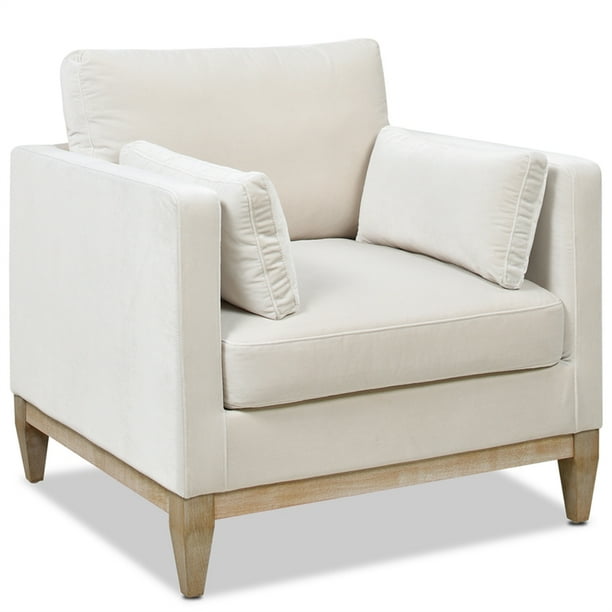 Jennifer Taylor Home Knox 36" Modern Farmhouse Arm Chair French Beige ...