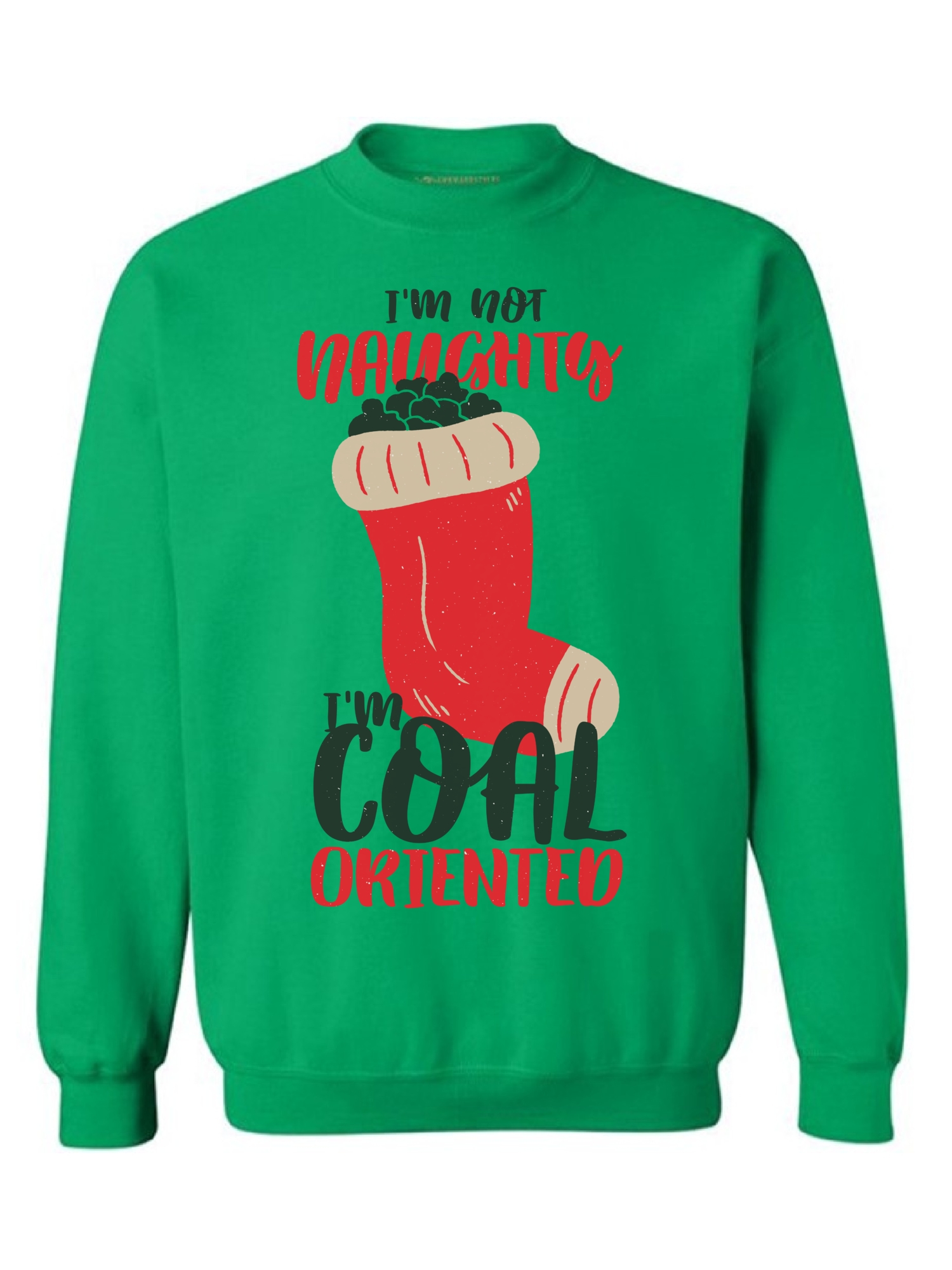 Awkward Styles Ugly Christmas Sweatshirt Xmas Coal Sweater - Walmart.com