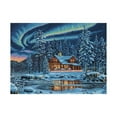 Simplicity Aurora Cabin Counted Cross Stitch Kit by Dimensions, 1 Each ...