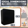 4X Rubber Bench Block for Jewelry Making - 4In X 4In Solid Rubber Block ...