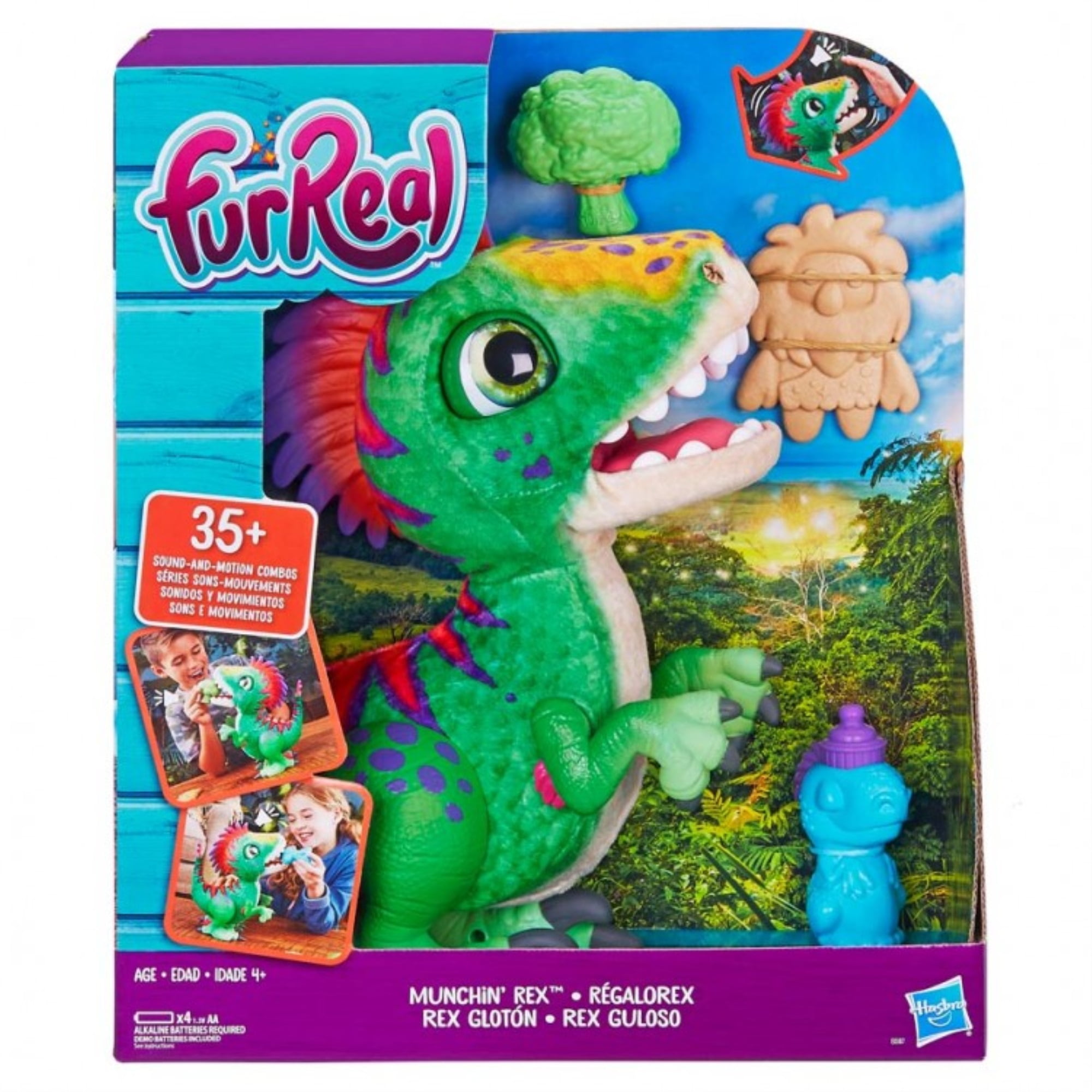 Hasbro HSBE0387 FurReal Munchin Rex - Walmart.com