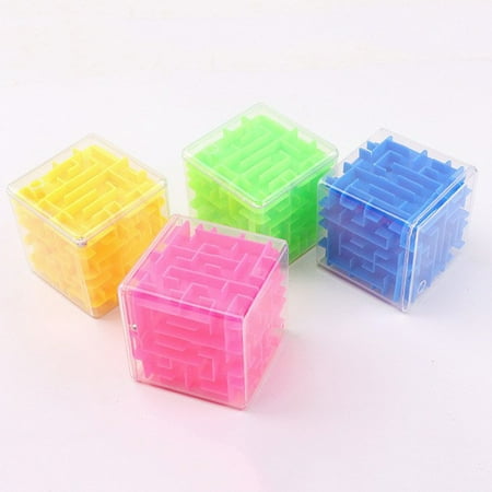 3D Mini Velocity Maze Magic Cube Plastic Puzzle Game Cubos Magicos ...