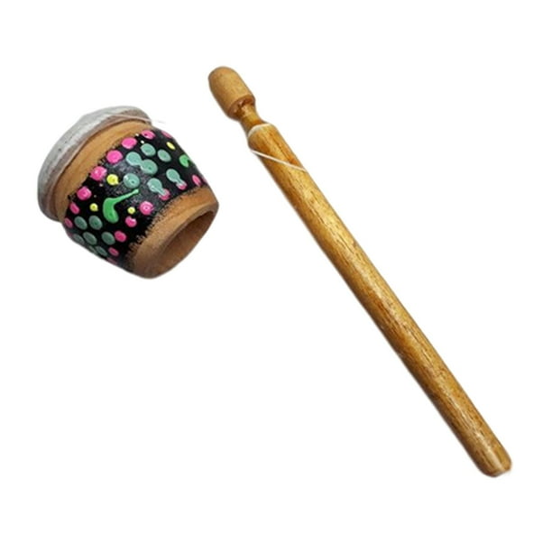 Mini instrumento de percusión Yotijar Tambor giratorio Minitambor ...
