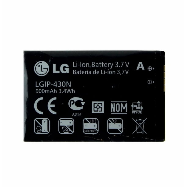 OEM LG LGIP-430N 900 mAh Replacement Battery for LG LX290 (Used ...