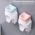 Naierhg Automatic Toothpaste Squeezer Toothbrush Holder Wall Mount ...