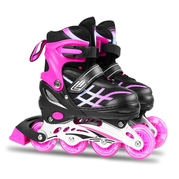 Patines iluminadores Ajustables Patines en línea con ruedas iluminadas ...