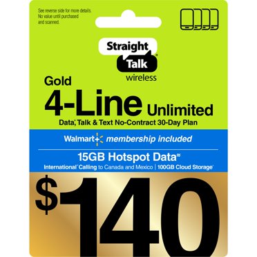 Straight Talk $45 Home Internet Unlimited Data No-Contract 30-Day Plan e-PIN Top Up (Email ...