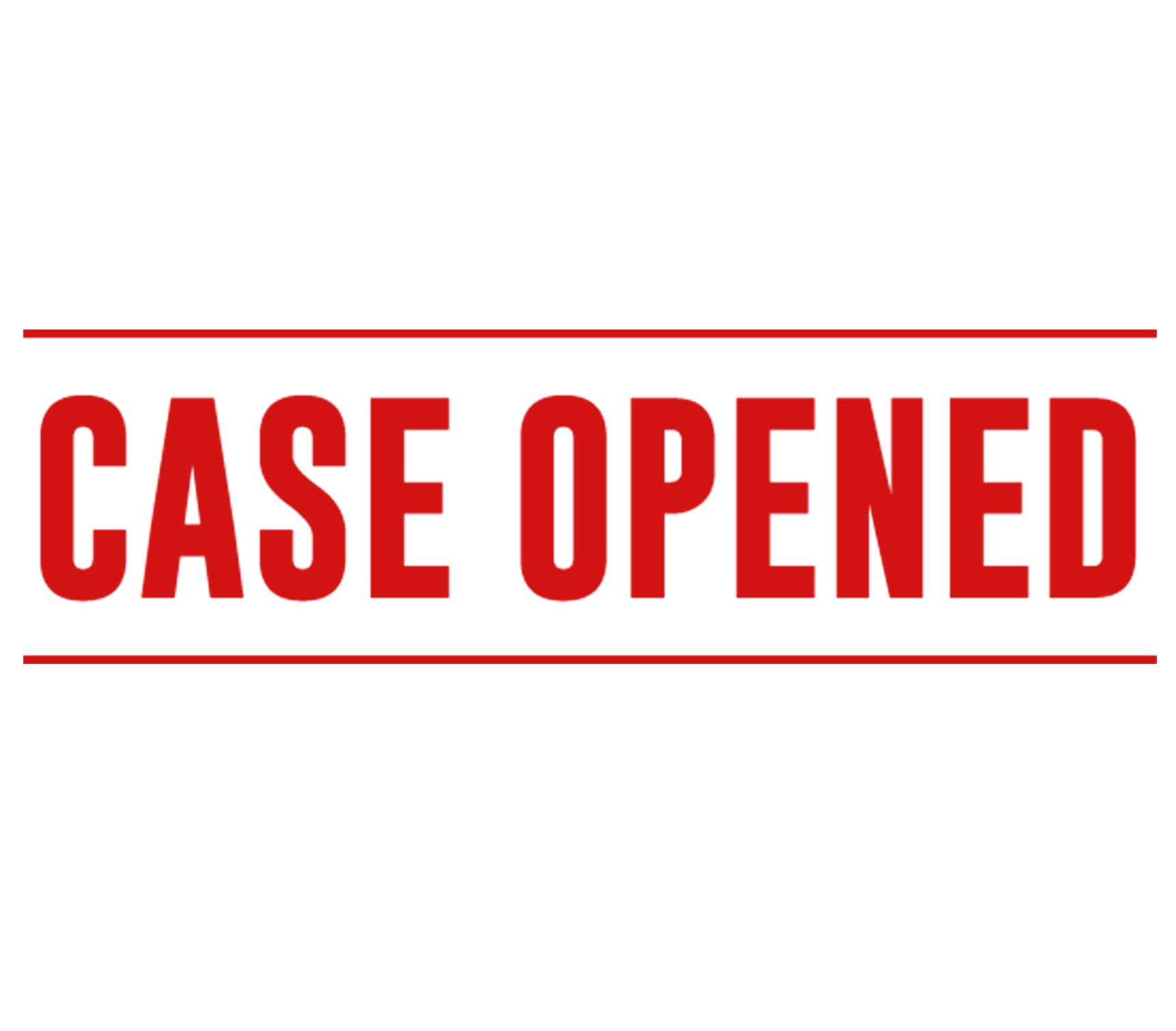 Printtoo Case Opened Self Inking Rubber Stamp Pre-Inked Office Stamp ...