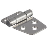 Friction Hinges Pair of 316 Stainless Steel Barrel Type Universal ...