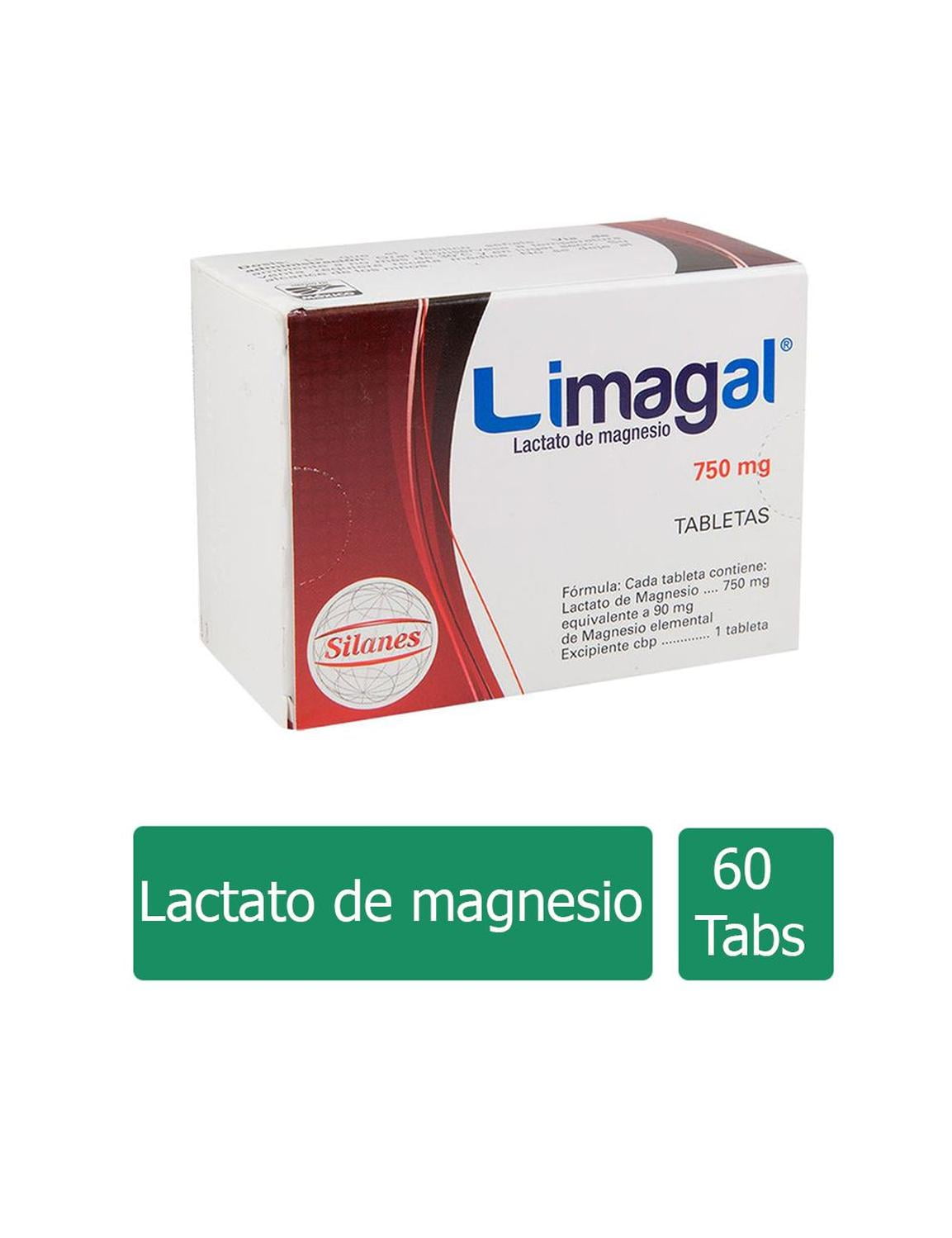 Limagal 750 mg, 60 tabletas | Walmart en línea