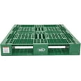 VESTIL PLP2-4840-GREEN Green Plastic Pallet - Walmart.com