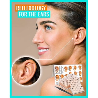 300Pcs Magnetic Ear Patch Auricular Auriculotherapy Acupuncture Seed ...