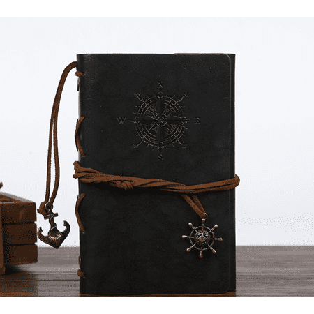 SAYTAY Vintage pirate ship notebook travel diary loose-leaf notepad ST ...